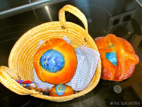 Mona de Pascua (Spanish Easter Cake) - foodtapasandwine.com