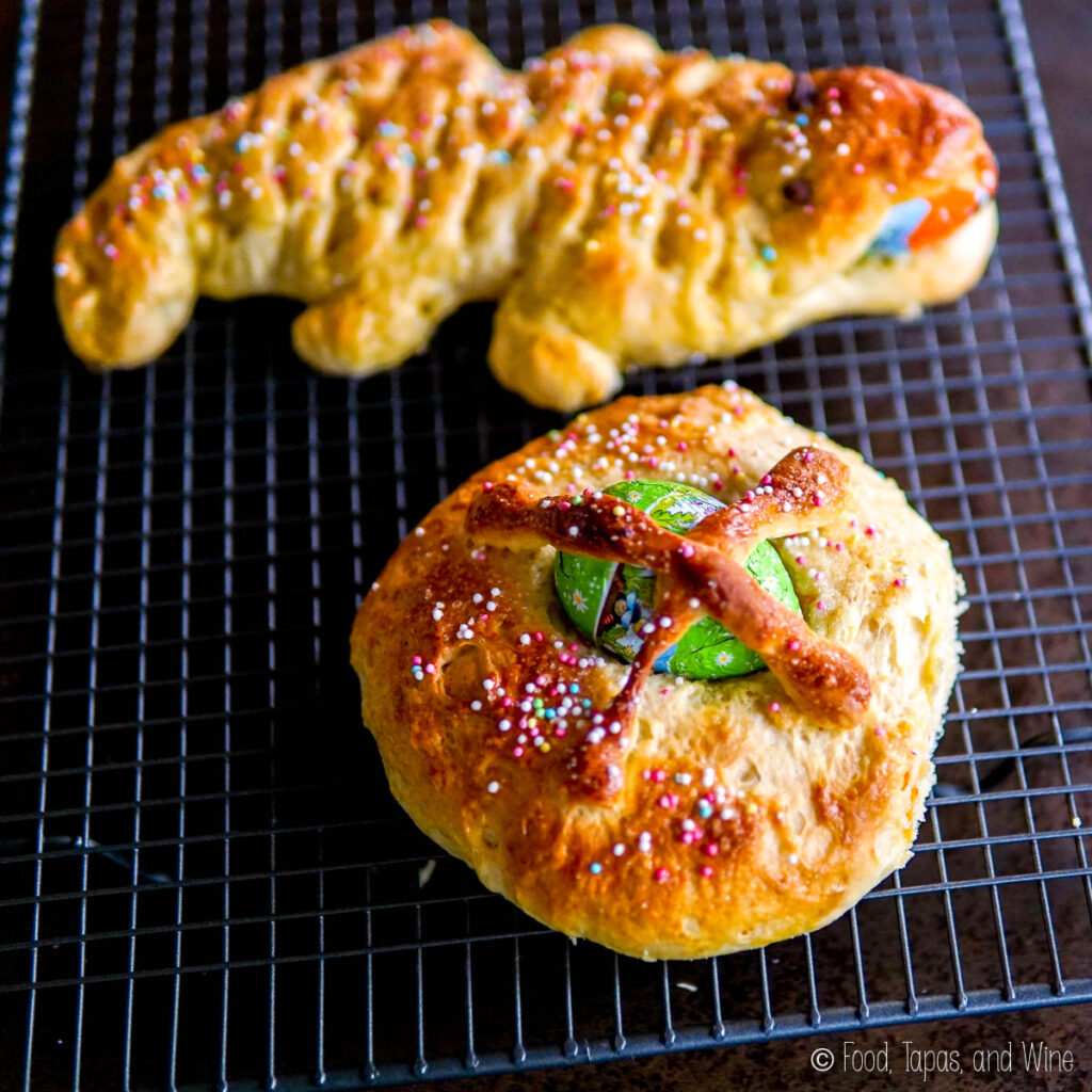 Mona de Pascua (Spanish Easter Cake) - foodtapasandwine.com